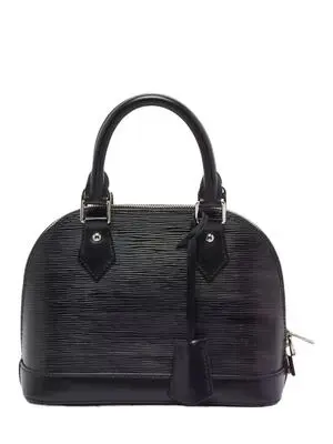 LOUIS VUITTON Alma Bb Epi Leather Bag - Black