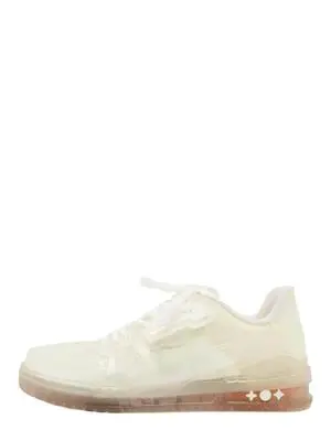 LOUIS VUITTON Trainer Transparent Sneakers - White
