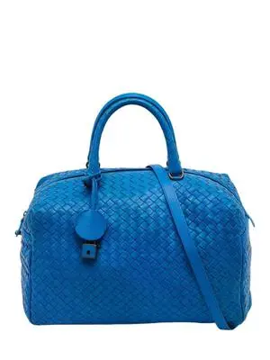 Bottega Veneta Bottega Veneta Intrecciato Tote Bag Blue