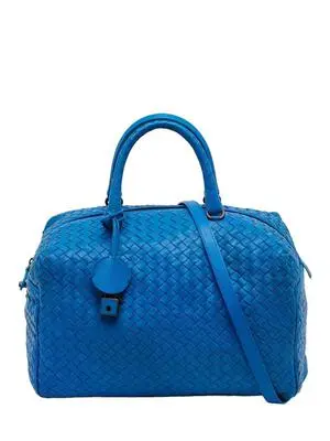 Bottega Veneta Bottega Veneta Intrecciato Tote Bag Blue