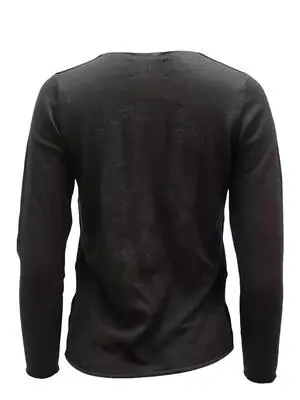 Zadig&Voltaire Skull Motif Merino Wool Sweater - Black