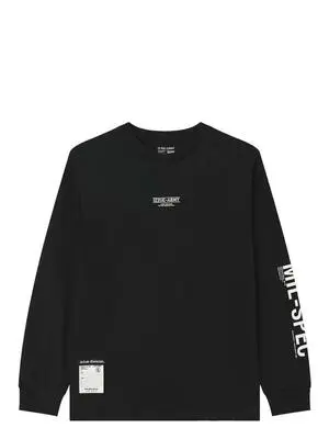 Izzue Logo-print Long-sleeve T-shirt - Black