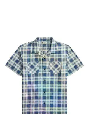 Ralph Lauren Short-sleeve Checked Shirt - Blue