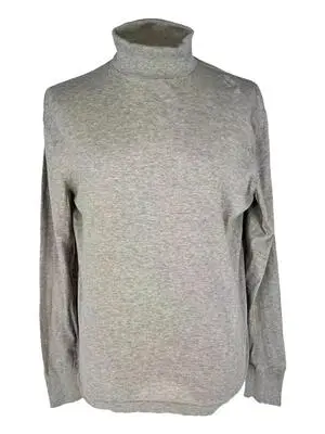 TOM FORD Knitted Roll Neck Sweater - Grey