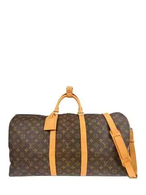LOUIS VUITTON 1996 Monogram Shoulder Bag - Brown