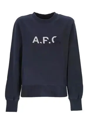 A.P.C. A.P.C. Logo Embroidered Sweater