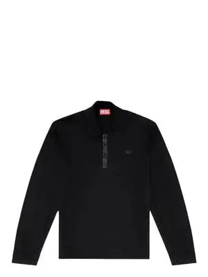 DIESEL® K-vilnius Logo-embroidered Sweater - Black