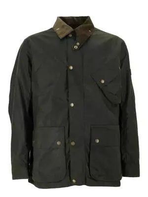 Barbour Brake Line Waxed Jacket - Green