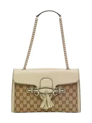 GUCCI Gucci Medium Emily GG Canvas Shoulder Bag