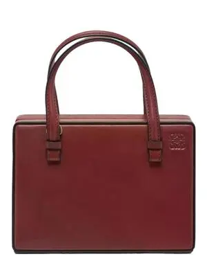 Loewe Postal Anagram Handbag Red