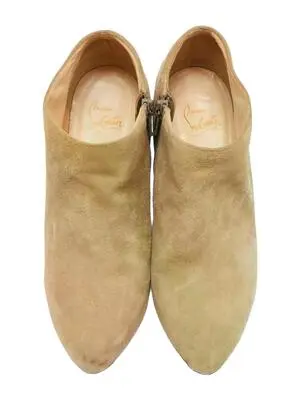 CHRISTIAN LOUBOUTIN Christian Louboutin Suede Ankle Boots