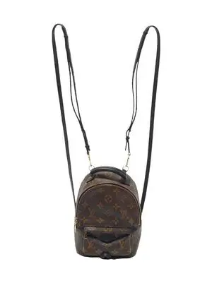 LOUIS VUITTON Louis Vuitton Mini Palm Springs Backpack Brown