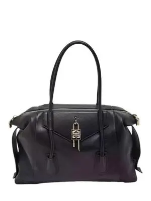 Givenchy Medium Antigona Lock Soft Tote Bag - Black