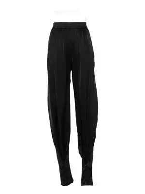 Andamane The Attico Pleated Ankle-tie Trousers - Black