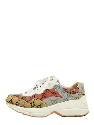 Gucci Rhyton Gg Canvas Sneakers - Multicolour