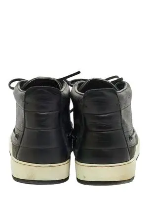 LOUIS VUITTON Damier Graphite High-top Sneakers - Black