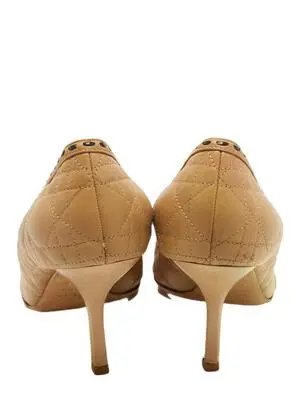 DIOR Idyll Quilted Peep-toe Pumps