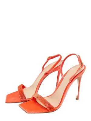 GIANVITO ROSSI Gianvito Rossi Britney Crystal-Embellished Slingback Sandals