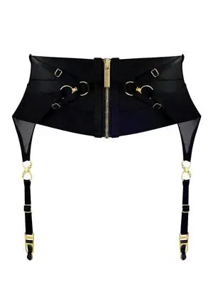 BORDELLE Neda Strap-detail Cincher - Black