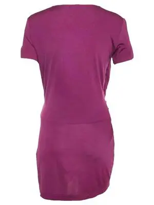 ETRO Etro Draped V-Neck Mini Dress