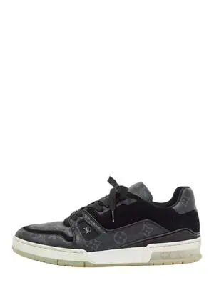 LOUIS VUITTON Monogram Eclipse Low-top Sneakers - Black