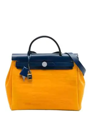 HERMÈS 2022 Toile Herbag Zip Retourne Verso 31 Satchel