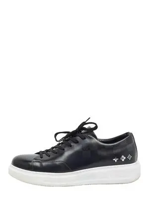 LOUIS VUITTON Beverly Hills Leather Sneakers - Black