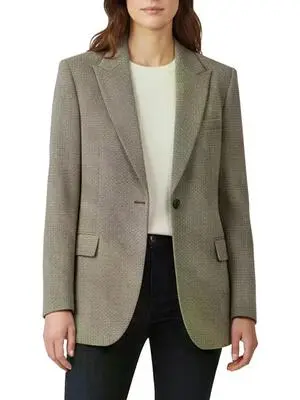 Magda Butrym Textured Single-breasted Blazer - Neutrals