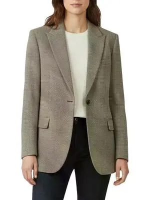 Magda Butrym Textured Single-breasted Blazer - Neutrals