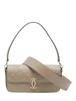 Cartier C De Monogram Shoulder Bag - Neutrals