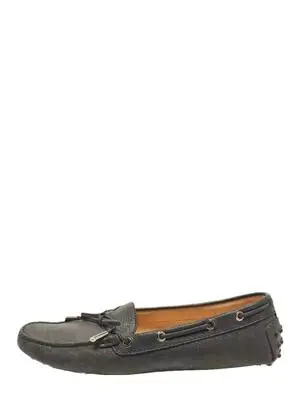 TOD'S Gommino Nubuck Loafers - Blue