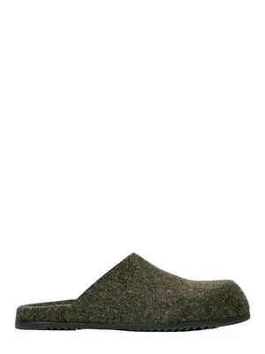 Rick Owens Granola Mules - Green