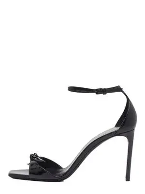SAINT LAURENT Bea 90 Ankle-strap Heeled Sandals