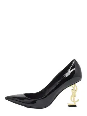 Saint Laurent Opyum Patent Leather Pumps - Black