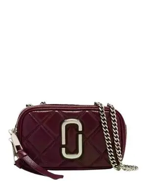 MARC JACOBS The Quilted-leather Softshot Shoulder Bag