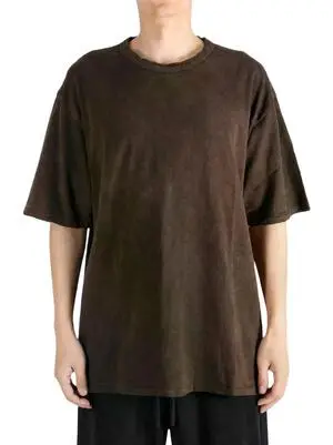 TAIGA TAKAHASHI Lot. 616 Crew-neck T-shirt - Brown