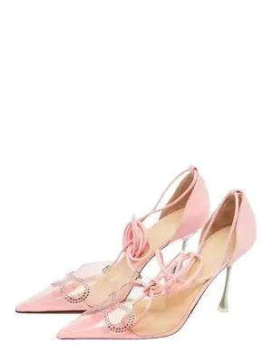 MACH & MACH MACH & MACH Crystal Embellished Bow Pumps