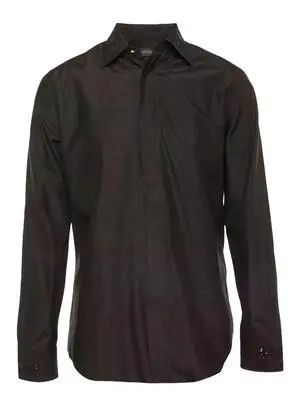 LOUIS VUITTON Sequin-embroidered Logo Shirt