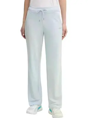 Dkny Drawstring Waist Track Pants - Blue