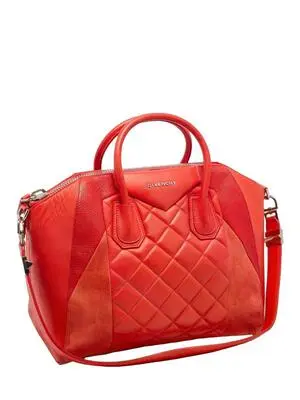 Givenchy Antigona Quilted Tote Bag - Red