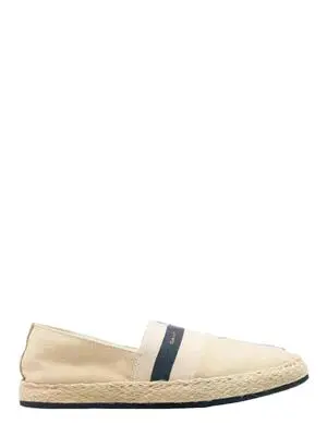 Gant Logo Stripe Espadrilles - Neutrals