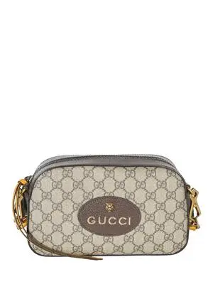Gucci Gg Supreme Canvas Neo Vintage Messenger Bag - Beige