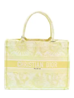 Dior 2024 De Jouy Soleil Book Tote Bag - White