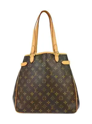 LOUIS VUITTON 2005 Buckle Detail Tote Handbag - Brown
