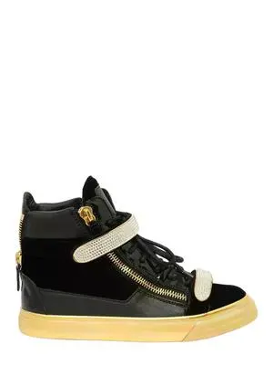 GIUSEPPE ZANOTTI Giuseppe Zanotti Veronica Crystal-Embellished Sneakers