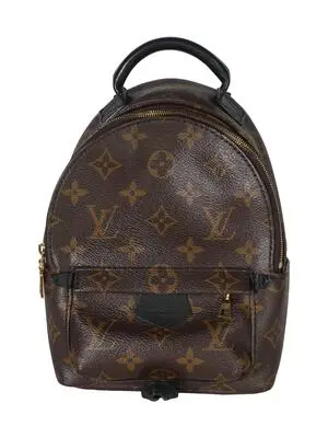 LOUIS VUITTON Monogram Canvas Palm Springs Backpack - Brown