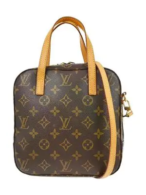 LOUIS VUITTON Monogram 2-way Handbag - Brown