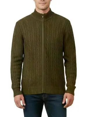 Loro Piana Baby Cashmere Cable-knit Cardigan - Green