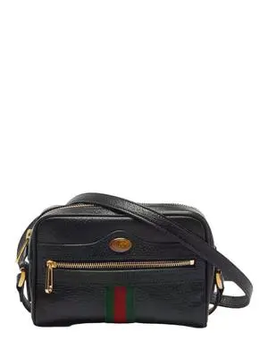 Gucci Mini Ophidia Web Camera Bag - Black