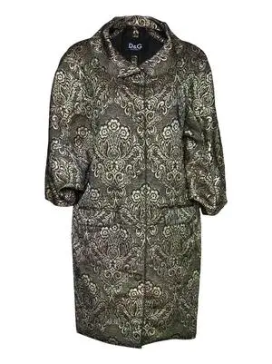 DOLCE & GABBANA Brocade Oversized Coat